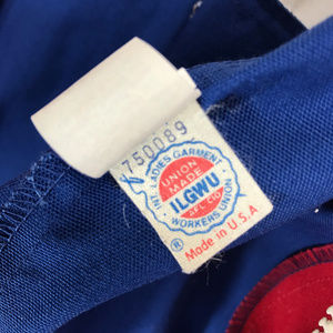 Vintage | Jackets & Coats | Vintage Retro 7s Red White Blue Ilgw Union ...